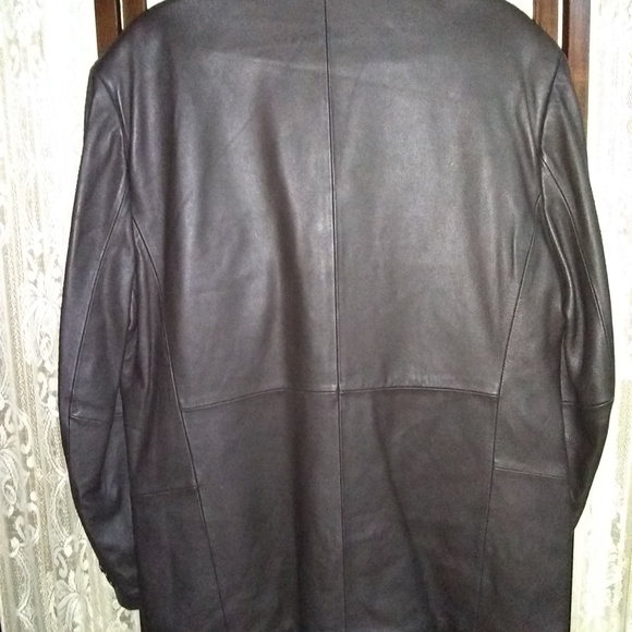 J.Ferrar | Suits & Blazers | J Ferrar Leather Blazer Jacket | Poshmark